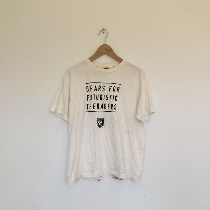 Human Made Human Made Gears for Futuristic Teenagers Tee | Grailed Human Made Human Made Gears for Futuristic Teenagers Tee | Grailed