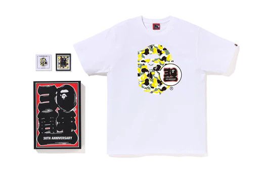 Bape BAPE STORE OSAKA 30TH ANNIV. APE HEAD TEE SET | Grailed