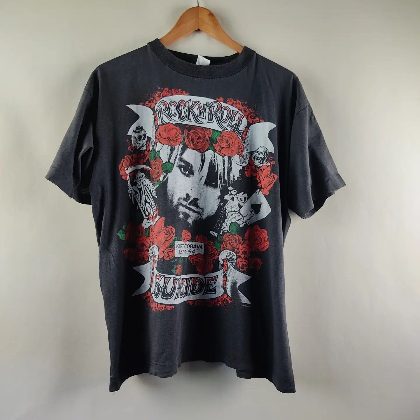 Kurt Cobain × Nirvana × Vintage 1994 Nirvana Kurt Cobain Black sheep ...