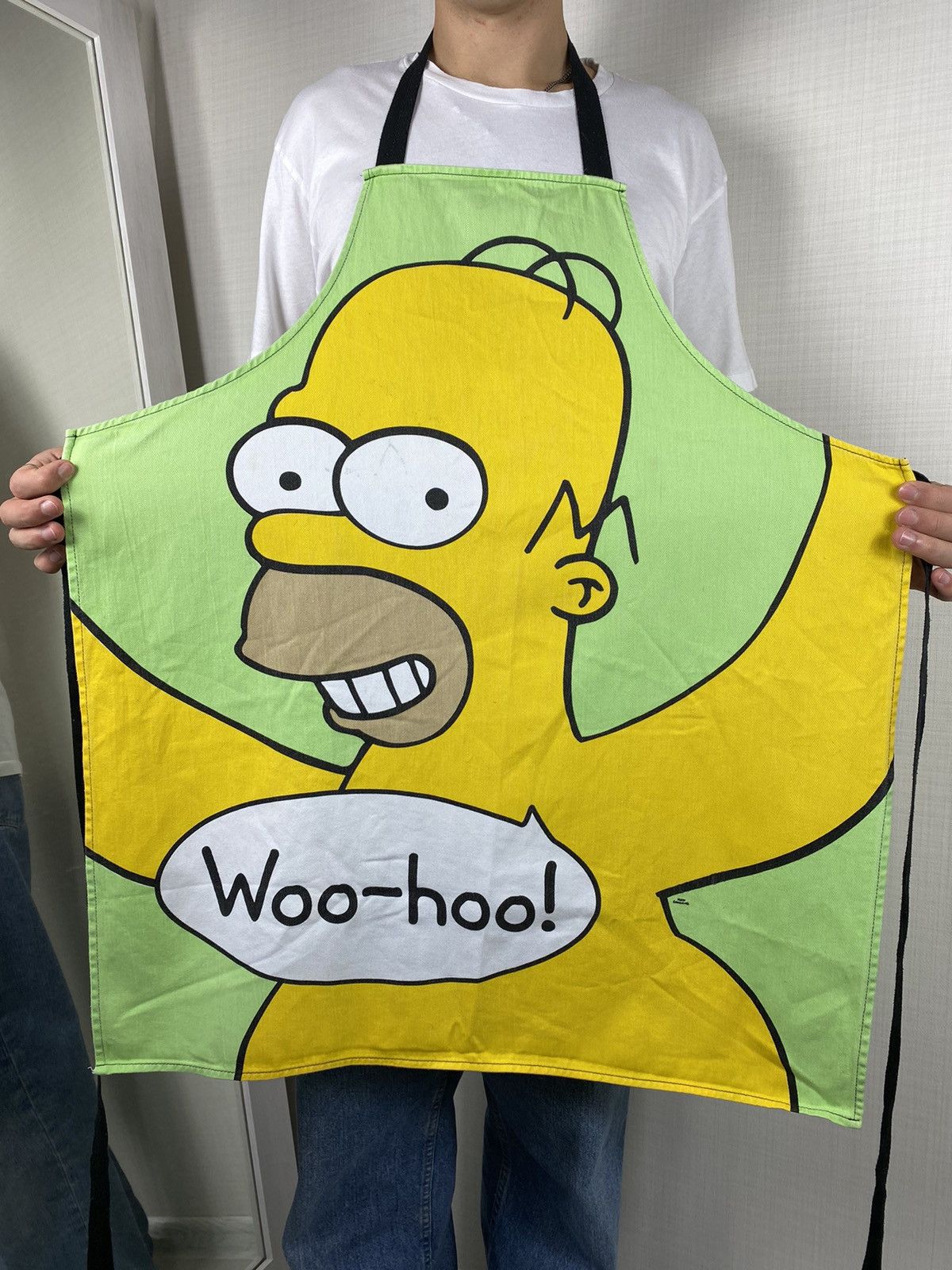 Vintage Vintage 2002 The Simpsons cooking apron graphic printed full ...