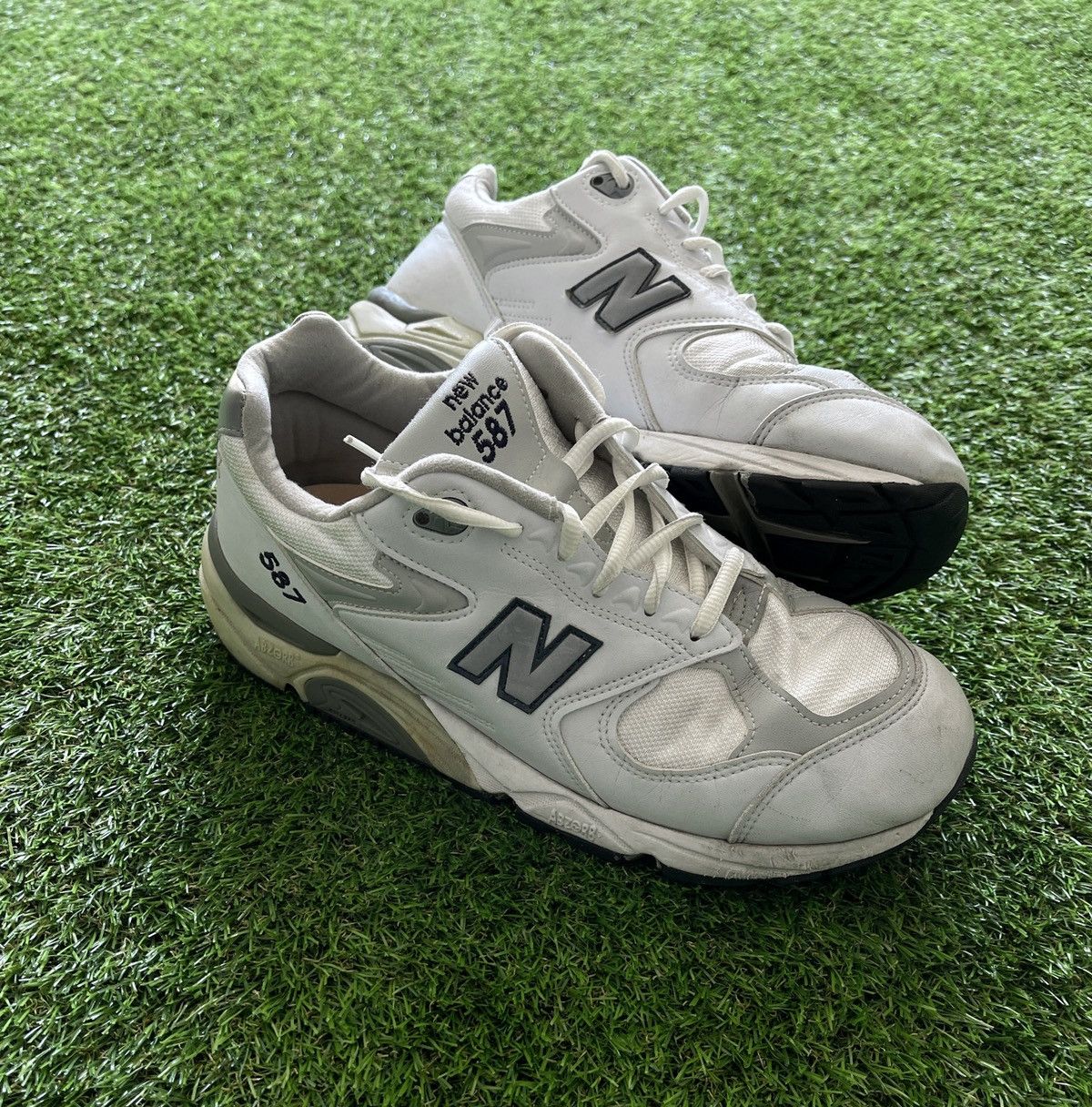 New Balance Vintage 90s Mens New Balance 587 Sneakers Made In USA | Grailed