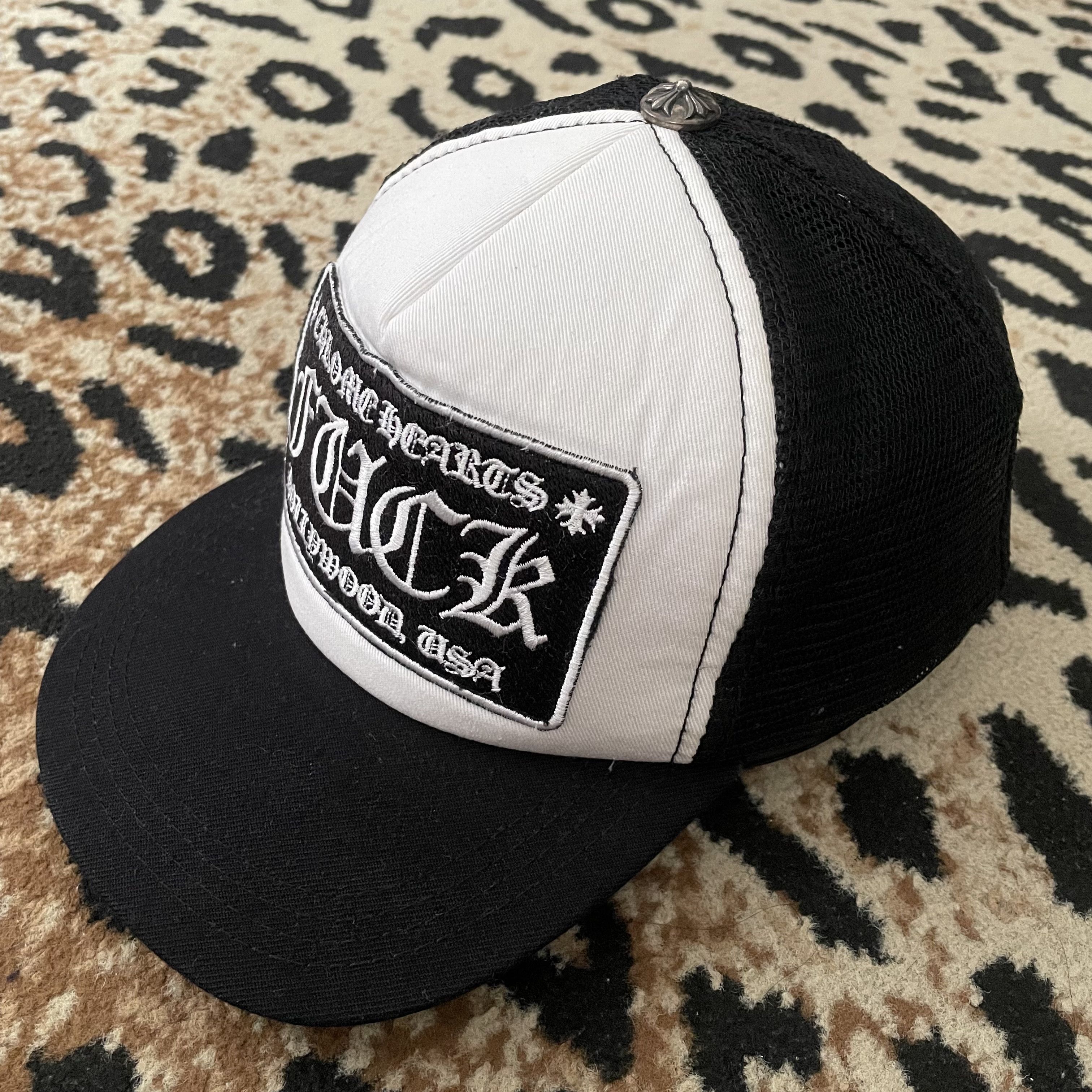 Chrome Hearts Chrome Hearts FUCK Trucker Hats | Grailed