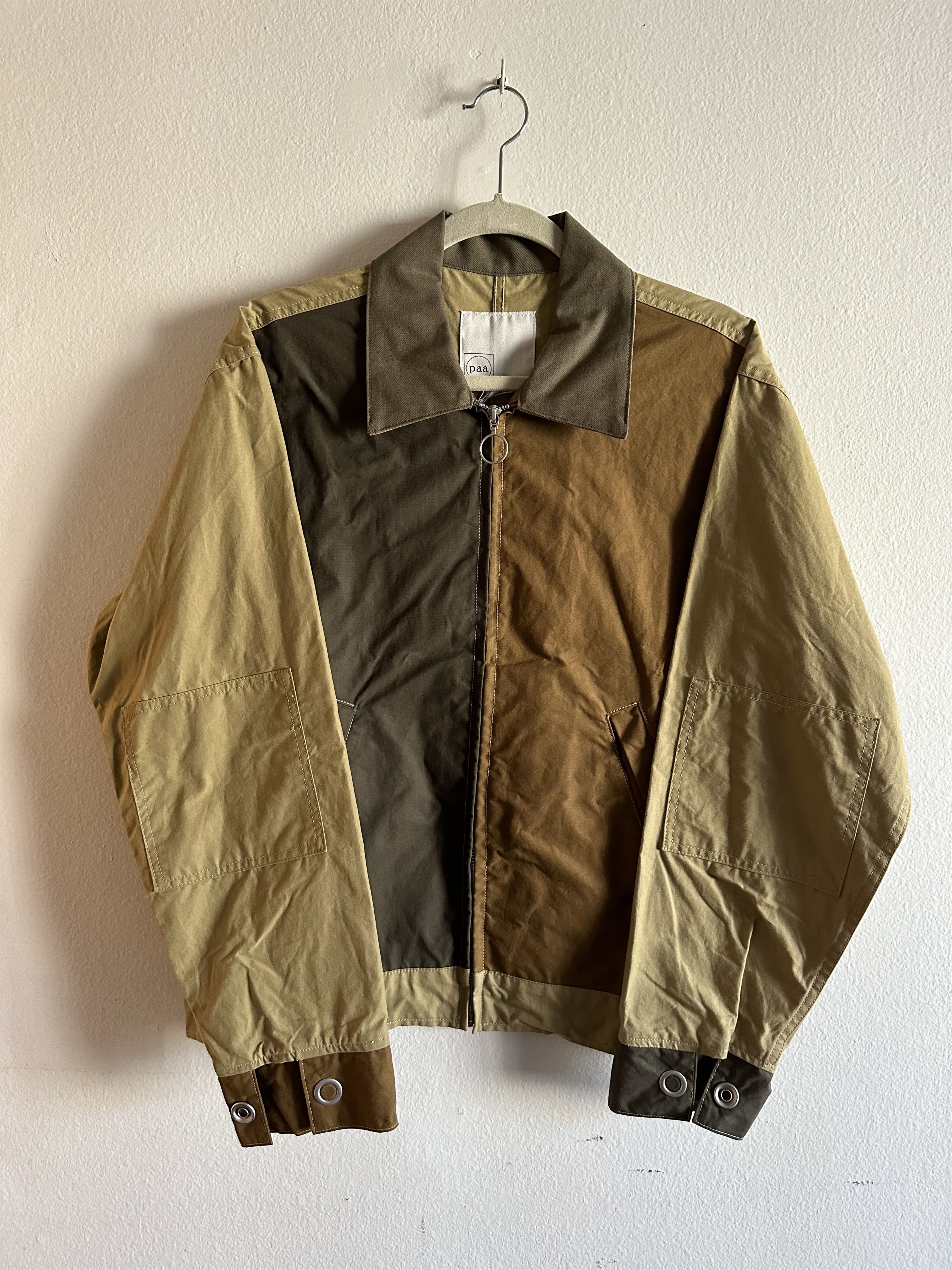 Paa Big Rig Waxed Jacket Combo Brown | Grailed