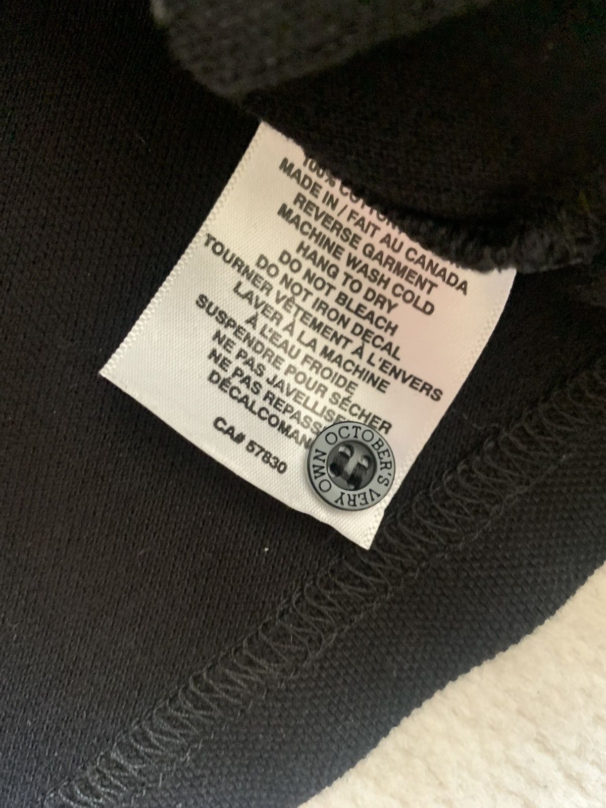Octobers Very Own Polo Black | Grailed