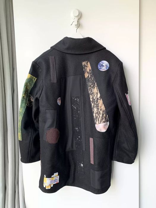 Raf Simons Raf Simons patchwork material jacket | Grailed