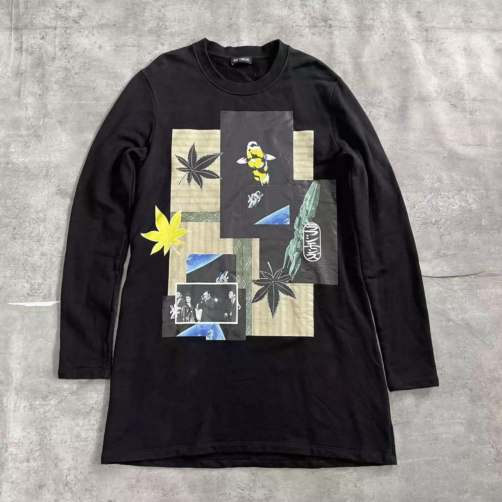 Raf Simons Raf Simons 15ss Drifter Long Sleeve Sweatshirt | Grailed