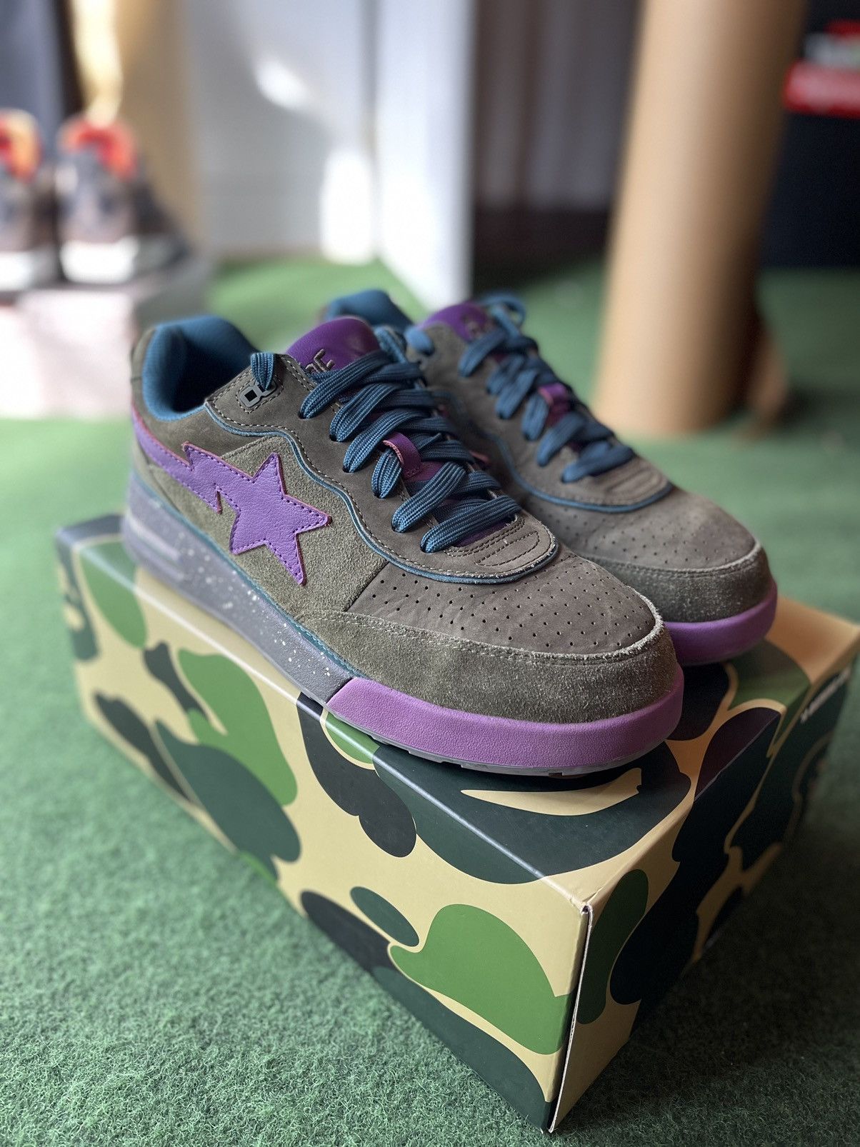 Bape Bape Road Sta “Olive Drab” | Grailed