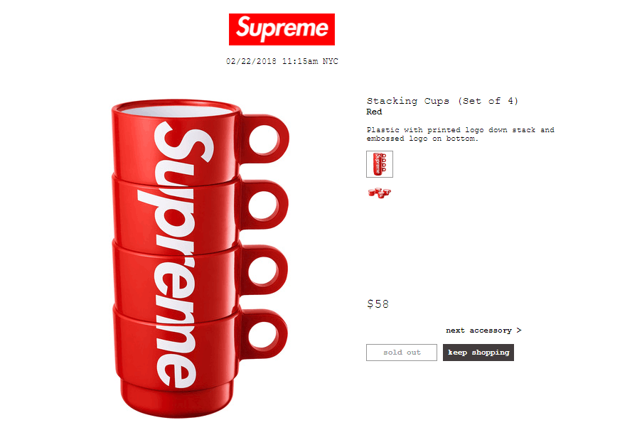Supreme Supreme Stacking Cups | Grailed