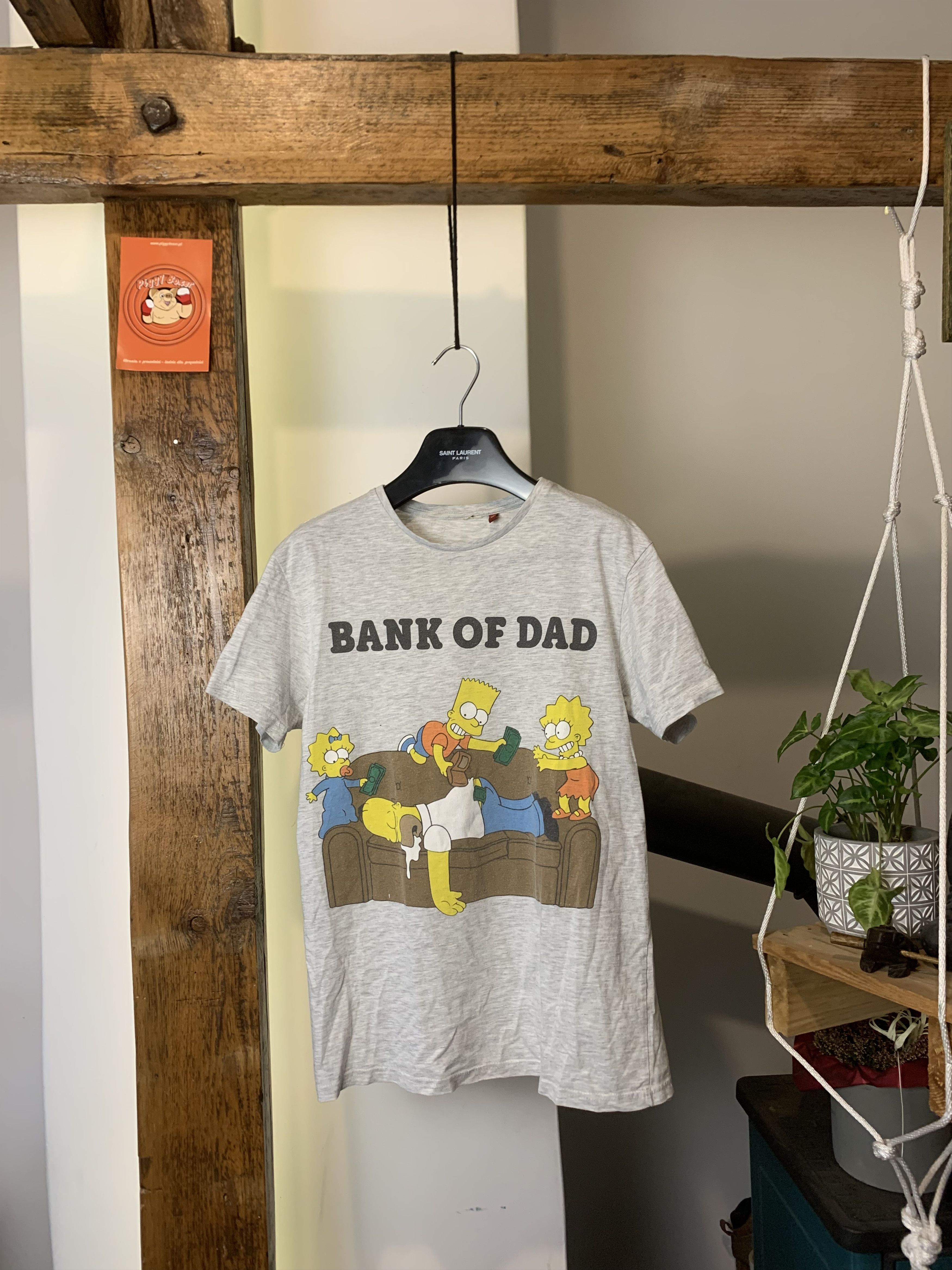 Streetwear × The Simpsons × Vintage The Simpsons "Bank of Dad" y2k ...