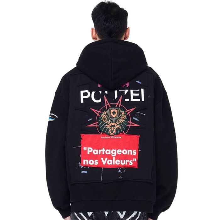 Vetements Vetements "Russian Patch" Zip Hoodie | Grailed