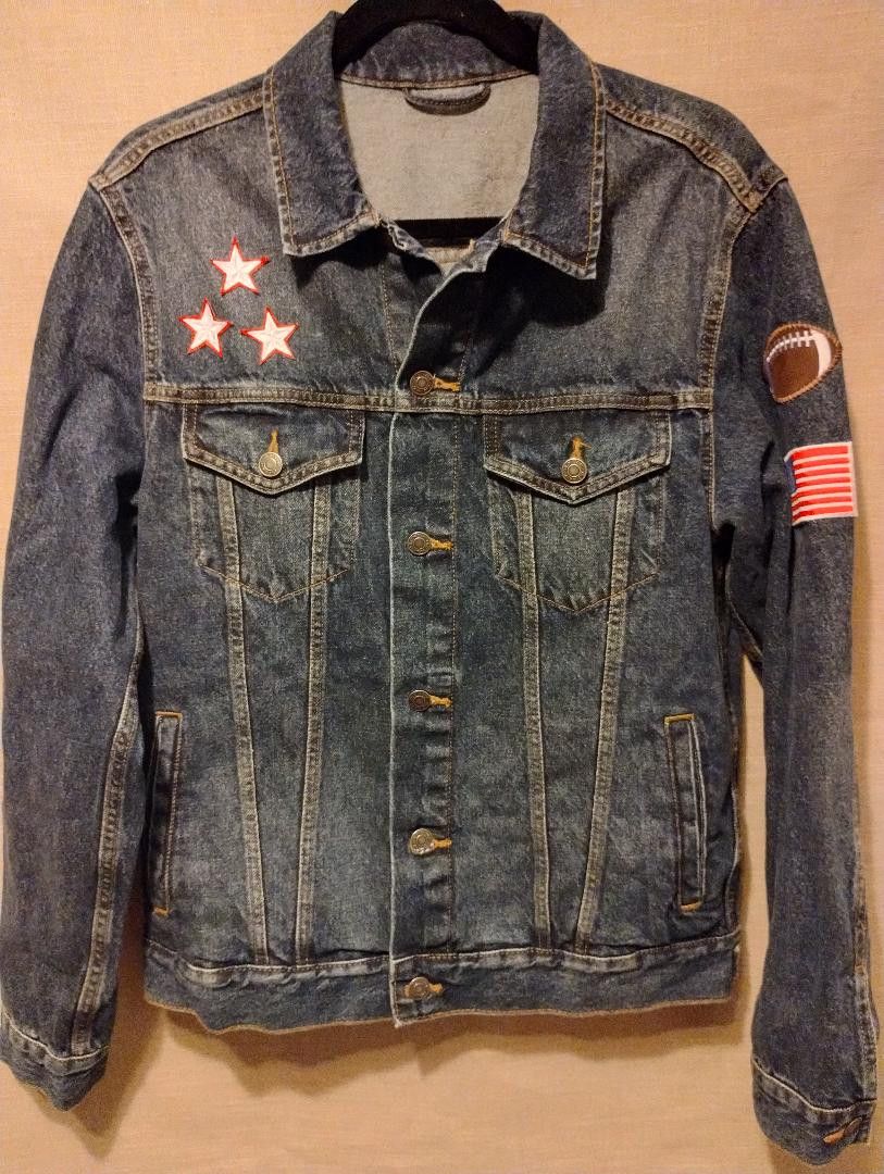 Old Navy 100% Cotton Oklahoma Sooner Denim Jacket | Grailed