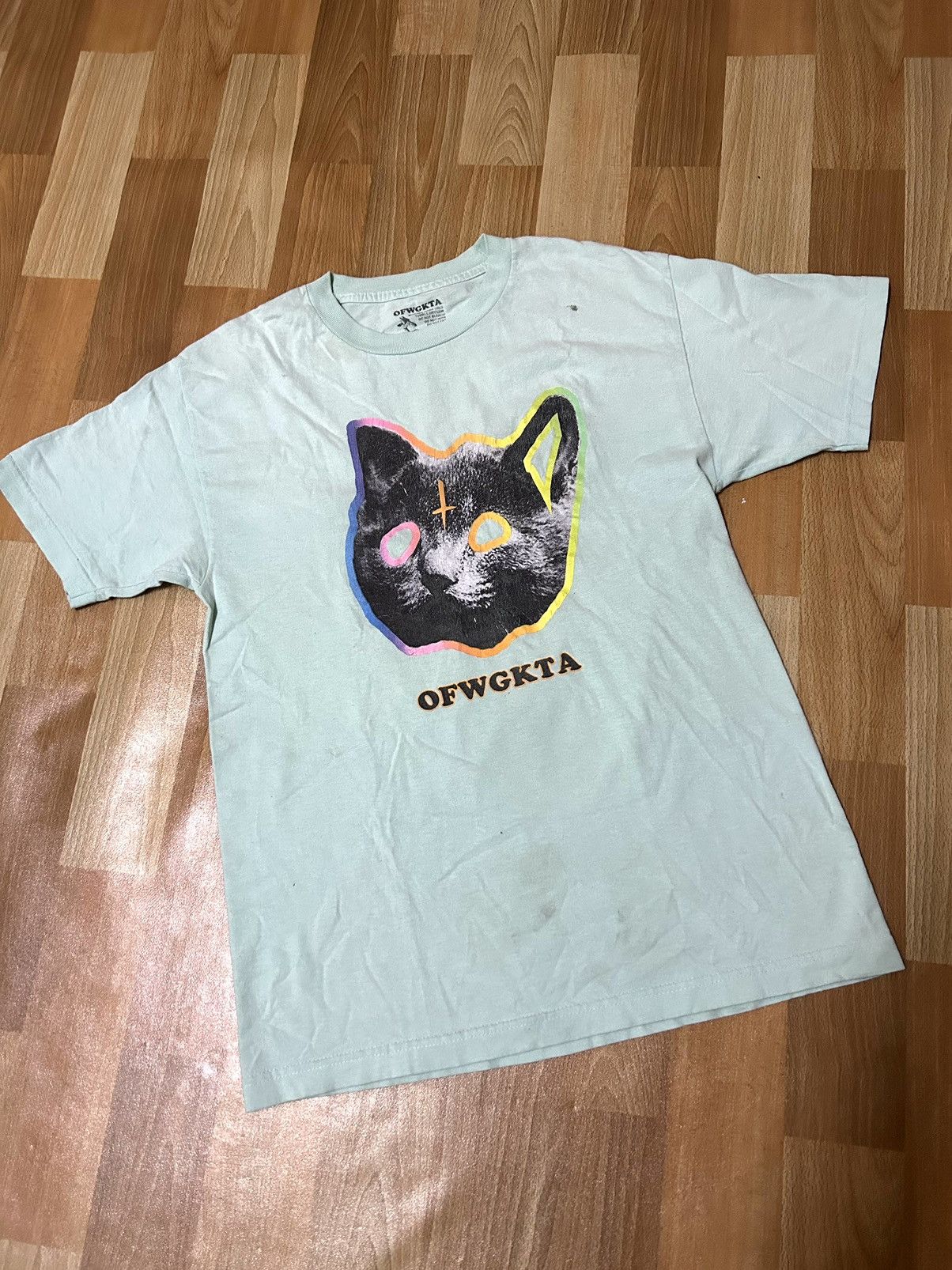 Odd Future OFWGKTA CAT LOGO SHIRT 🔥 | Grailed