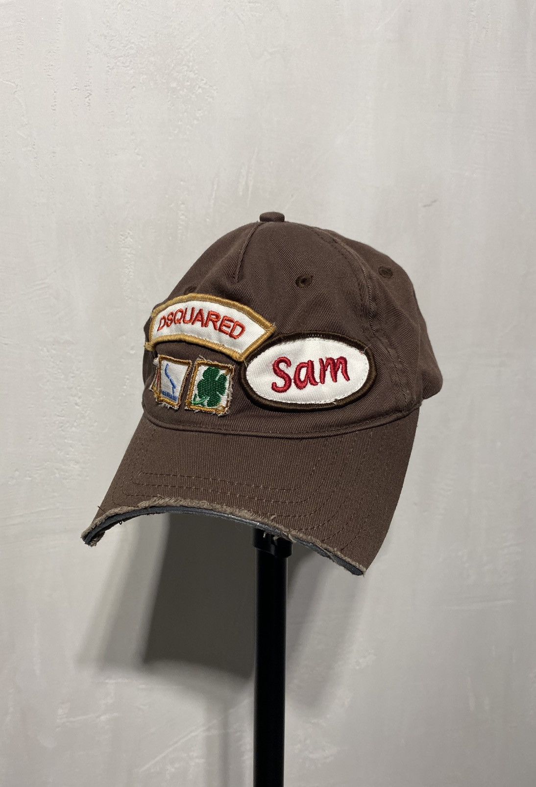 Archival Clothing × Dsquared2 × Vintage 2004 Dsquared cap distressed ...