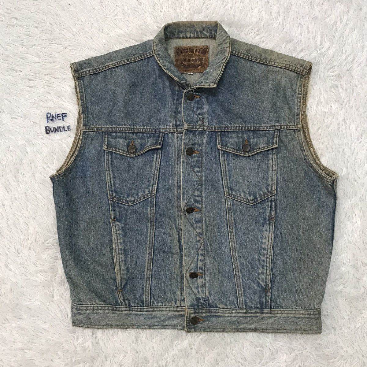 Edwin Gold rush Edwin sleeveless | Grailed