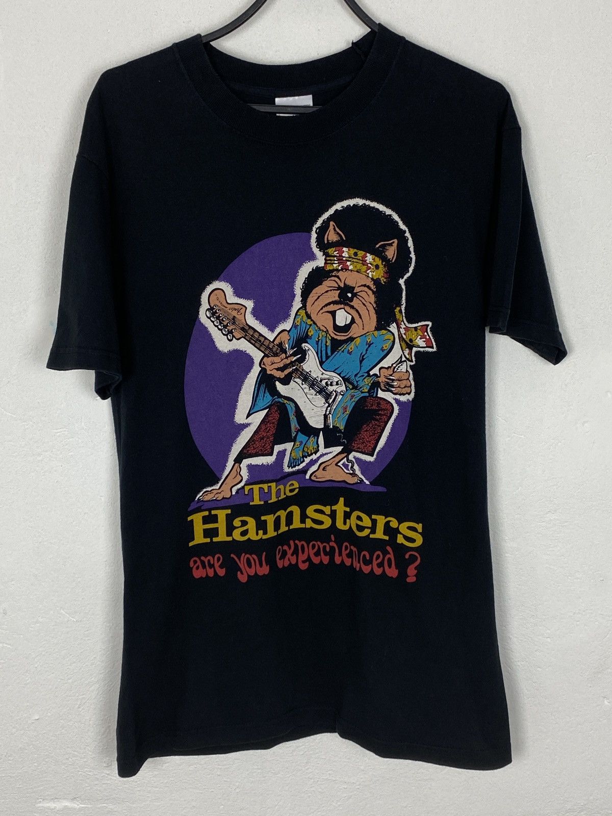 Vintage 90s Vintage The Hamsters Band Of Gypsys Jimi Hendrix T-Shirt ...