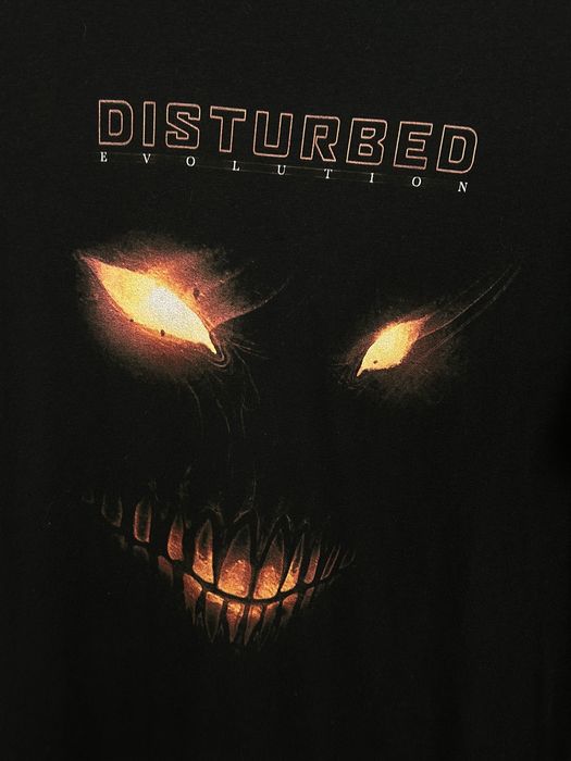 Band Tees Disturbed Evolution 2018 Album Heavy Metal Band T-Shirt | Grailed