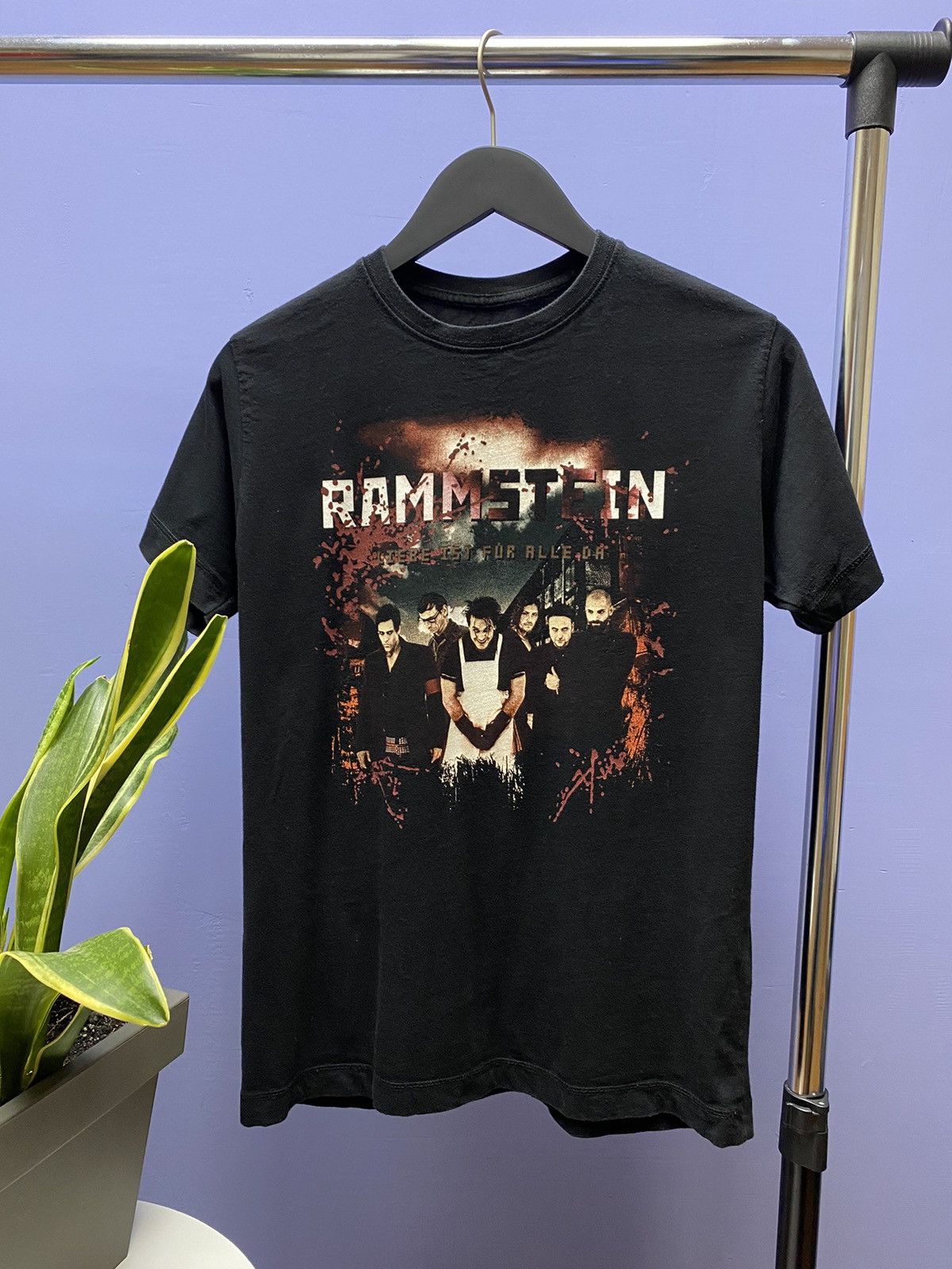 Vintage Rammstein Liebe Ist Fur Alle Da Lyrics 2009 Tour T Shirt | Grailed