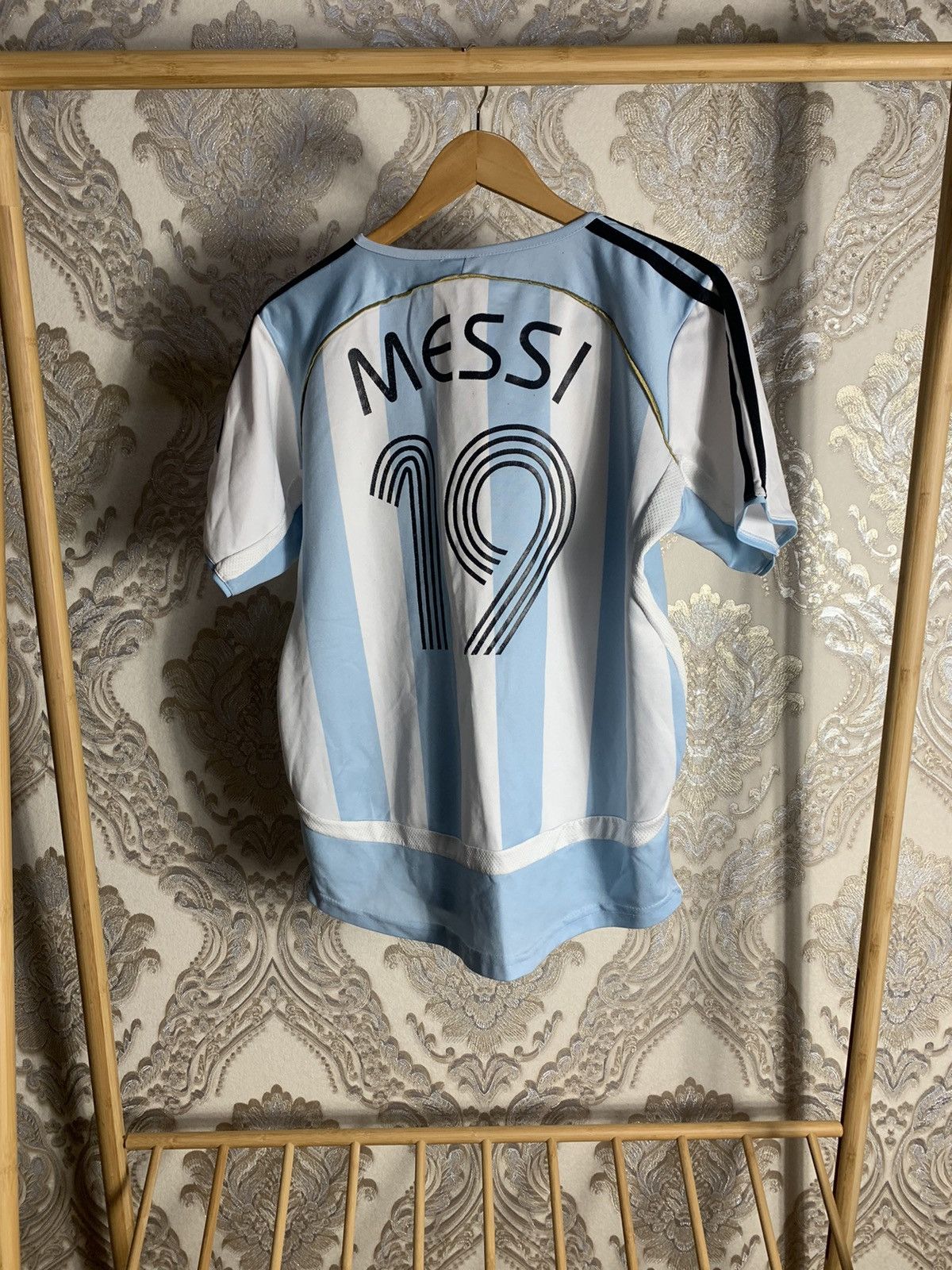 Vintage Vintage Messi Argentina Custom Soccer Jersey T-Shirt Cult | Grailed