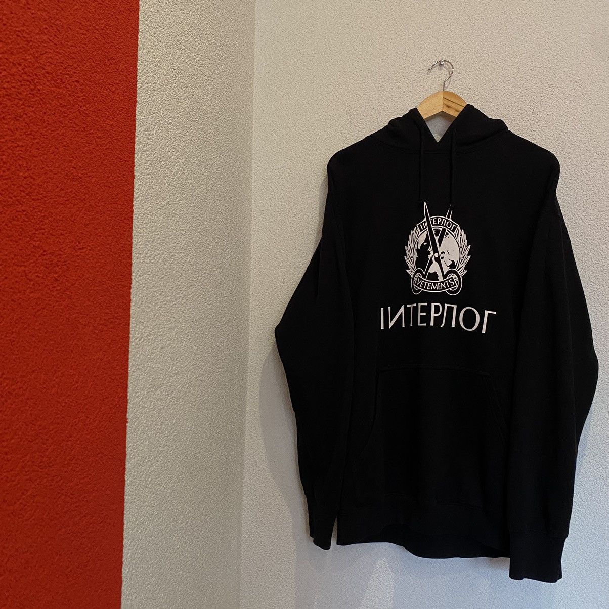 Vetements Vetements Interpol hoodie | Grailed