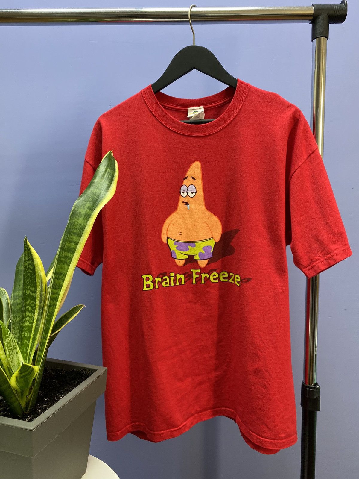 Vintage Vintage Spongebob Patrick Brain Freeze Universal T Shirt | Grailed