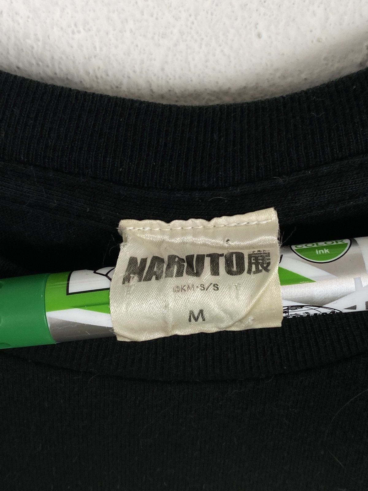 Anime Vintage Naruto Anime The 7th Cell T-Shirt In Black | Grailed