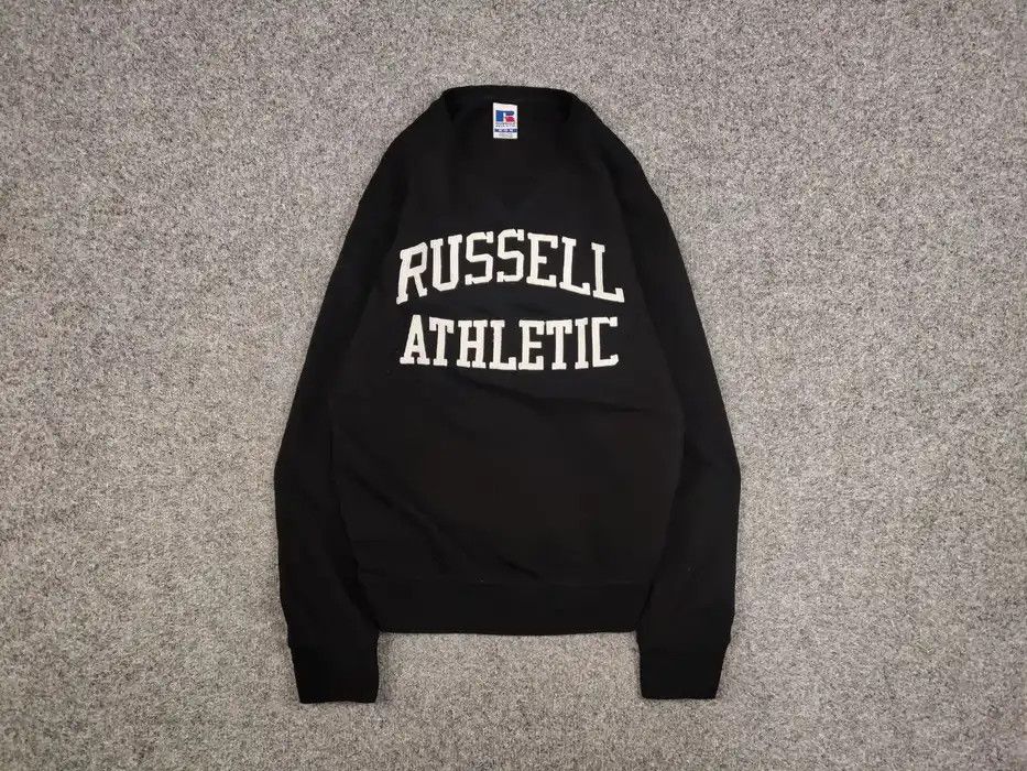 Vintage Vintage Russell Athletic Logo Blank Crewneck Sweatshirt | Grailed