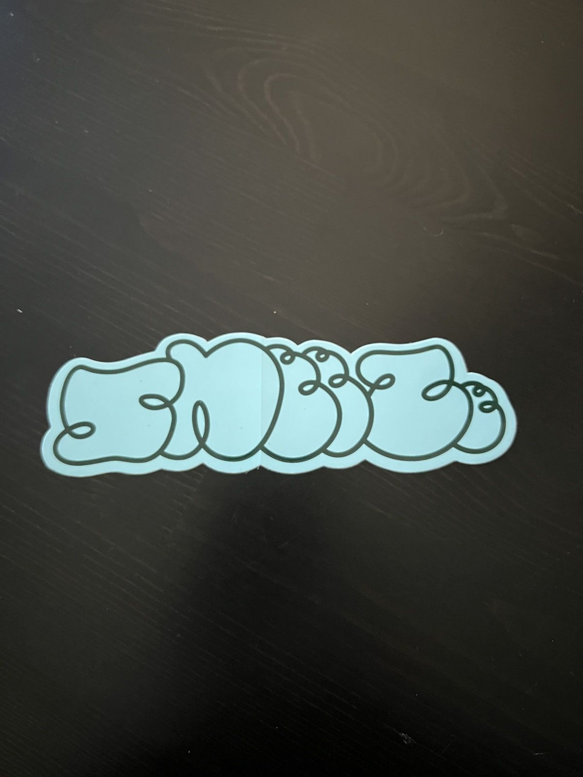 Sneeze Magazine × Stickers Sneeze Magazine Logo Sticker Powder Blue ...