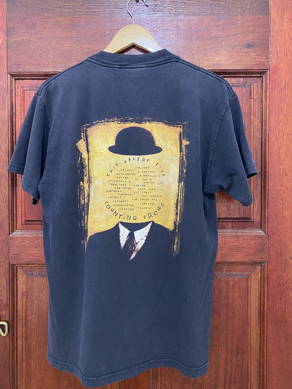 Giant Vintage 90s Counting Crows The Desert Life Band Tshirt | Grailed