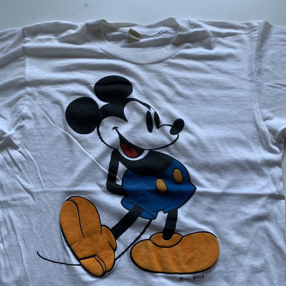 Vintage Vintage 80s Mickey Mouse Disney Cartoon Graphic T Shirt Rare ...