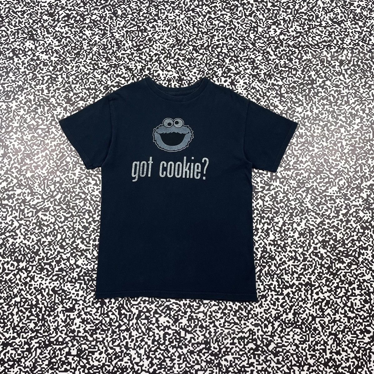Cartoon Network Vintage Y2K COOKIES MONSTER Faded Humor T-shirt ...