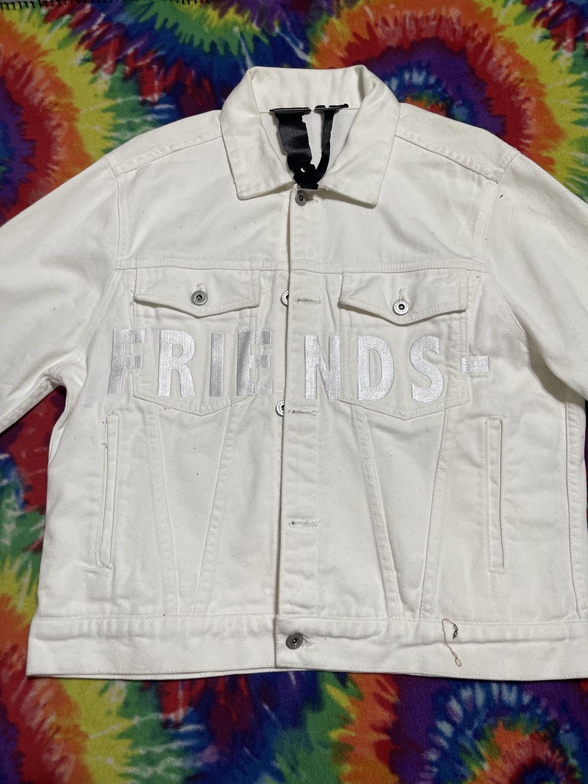 Vlone Vlone 'Friends-' Denim Jacket | Grailed