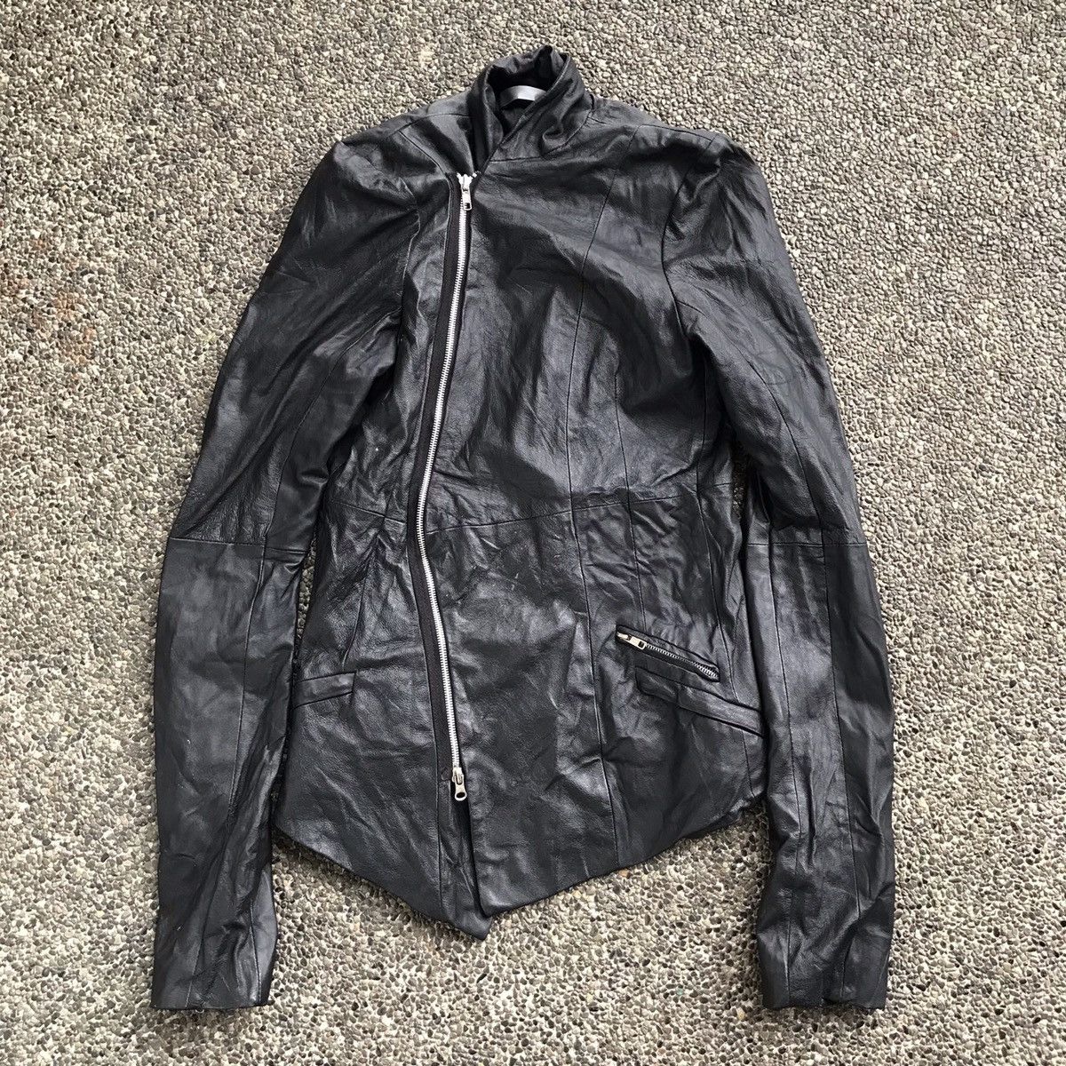 Ekam 057 Lambskin Leather Jacket | Grailed