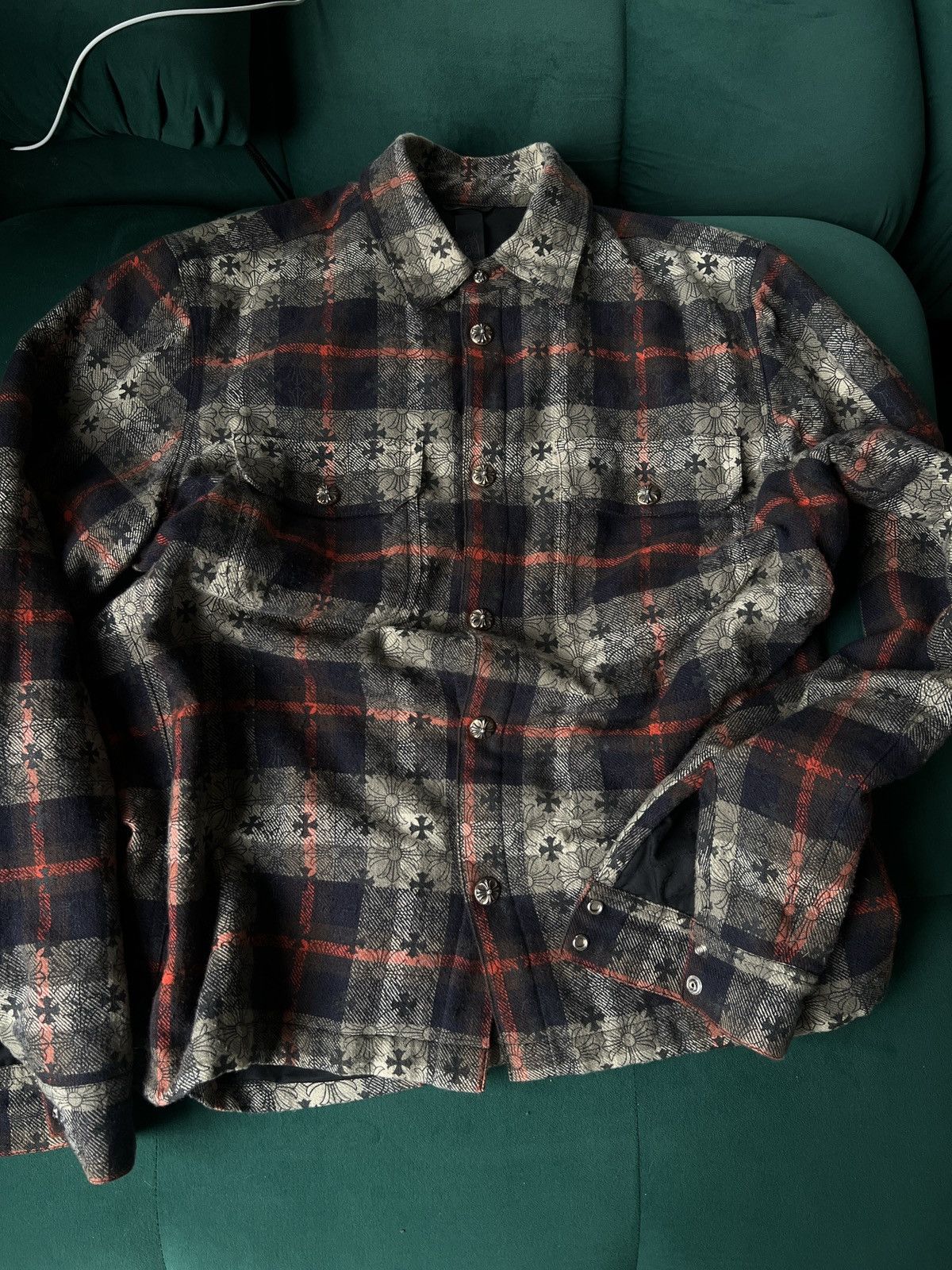 Chrome Hearts Chrome Hearts Flannel | Grailed