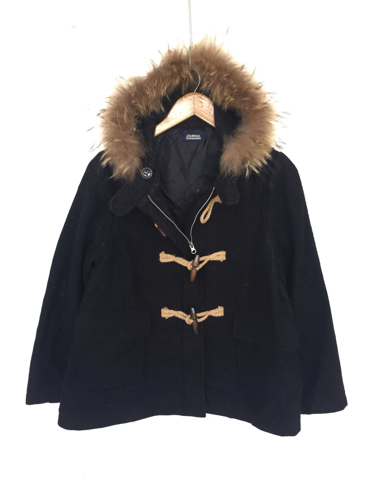 Japanese Brand × Journal Standard JS Chinese Raccoons (Tanuki) Fur Wool ...