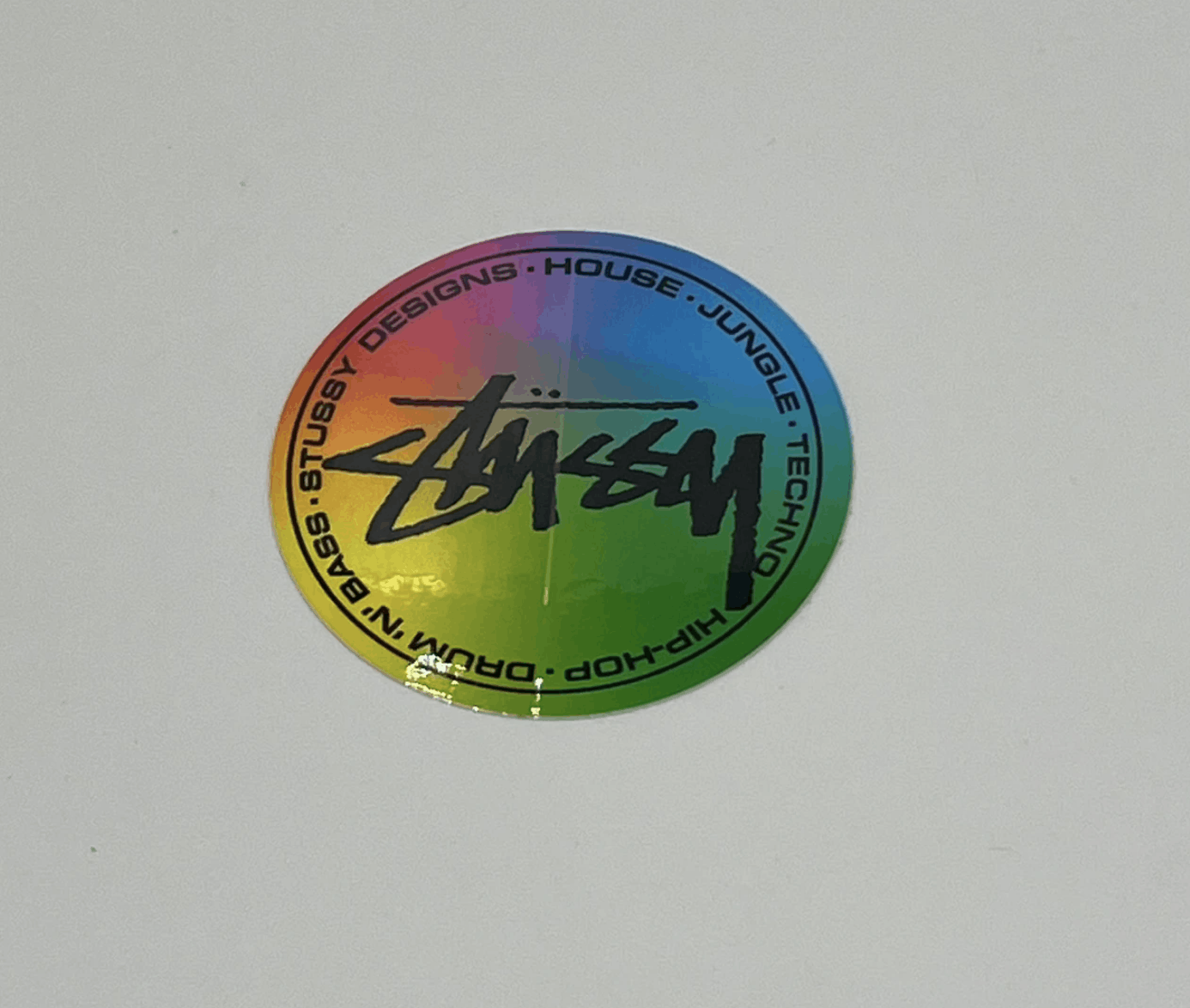 Stussy Stussy Circle Sticker Multi | Grailed
