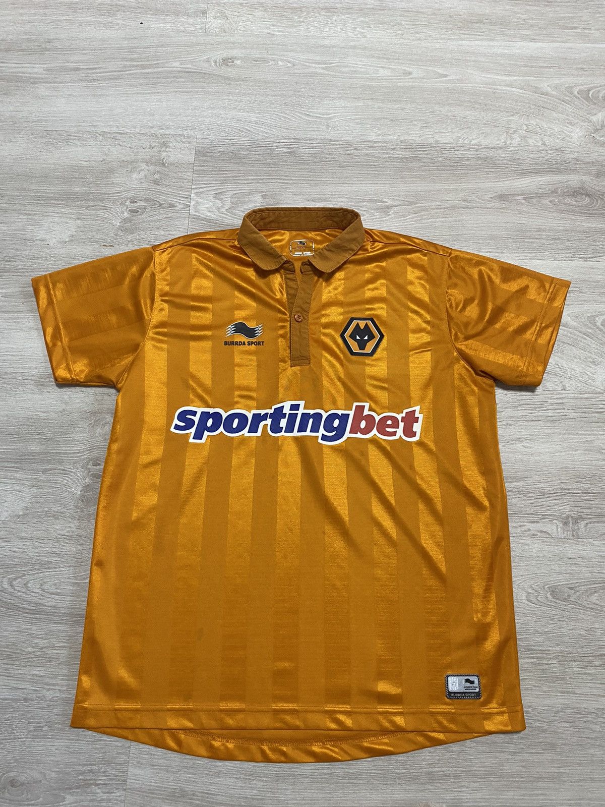Soccer Jersey Wolverhampton Wanderers Jersey shirt 2012-2013 Burrda ...