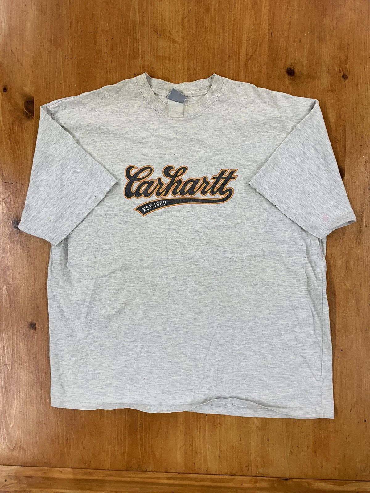 Carhartt × Vintage Vintage Carhartt Script Font Spellout Logo ...