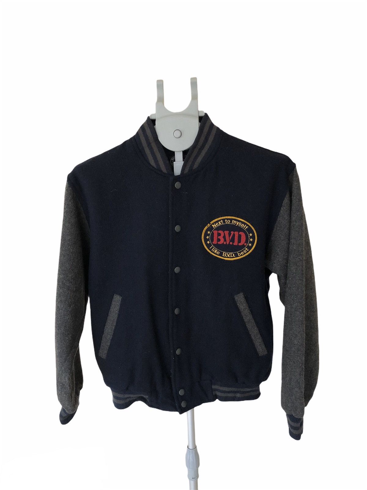 Bomber Jacket × Varsity Jacket × Vintage 🔥VINTAGE BVD WOOL VARSITY ...