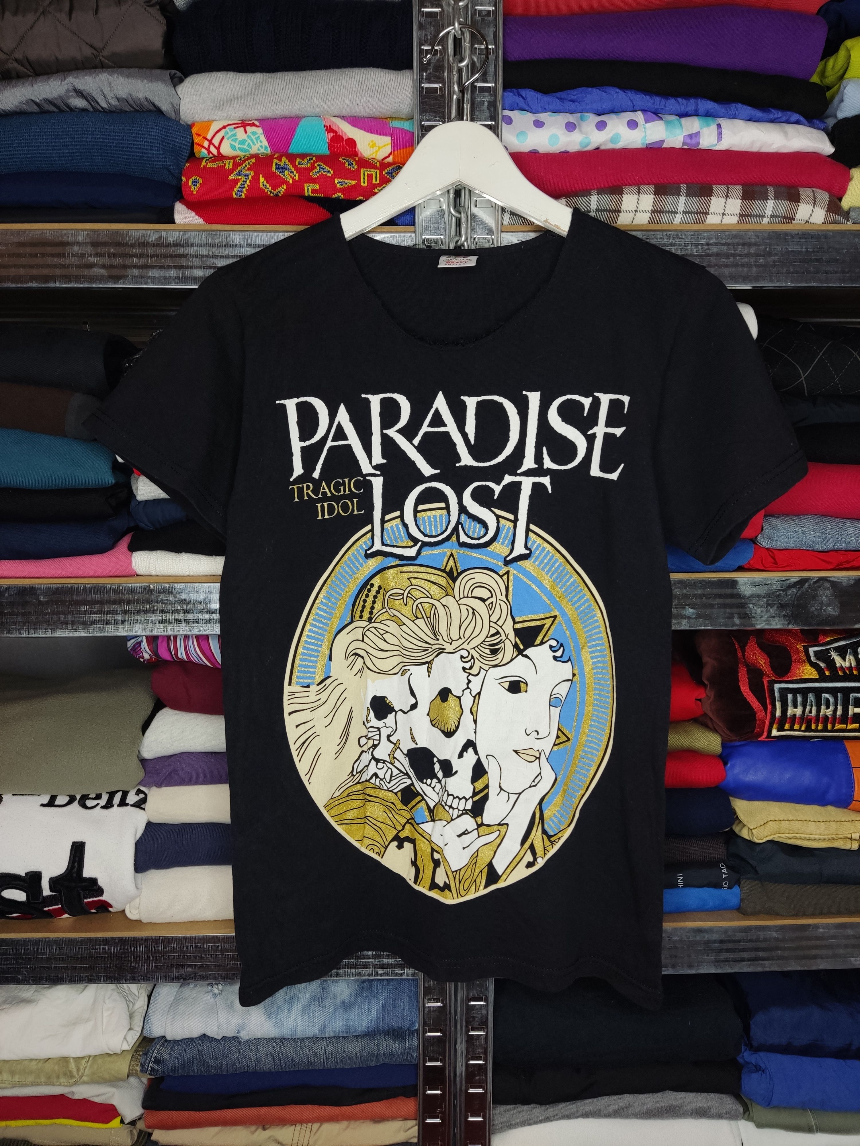 Band Tees × Vintage TRASHED Paradise Lost Tragic Idol 2012 European ...