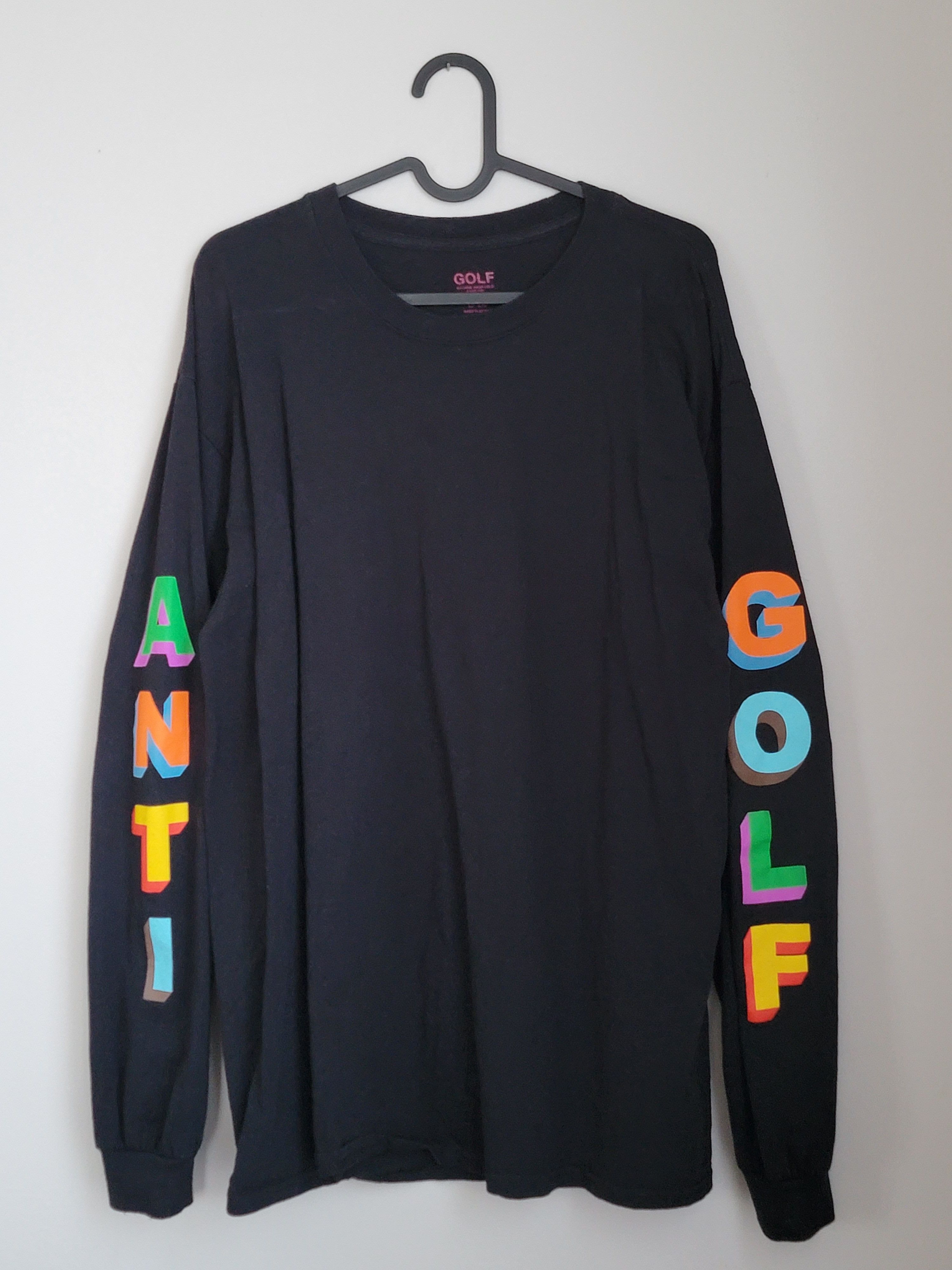 Golf Wang × Tyler The Creator Golf Wang Anti Golf Long Sleeve Tee Shirt ...