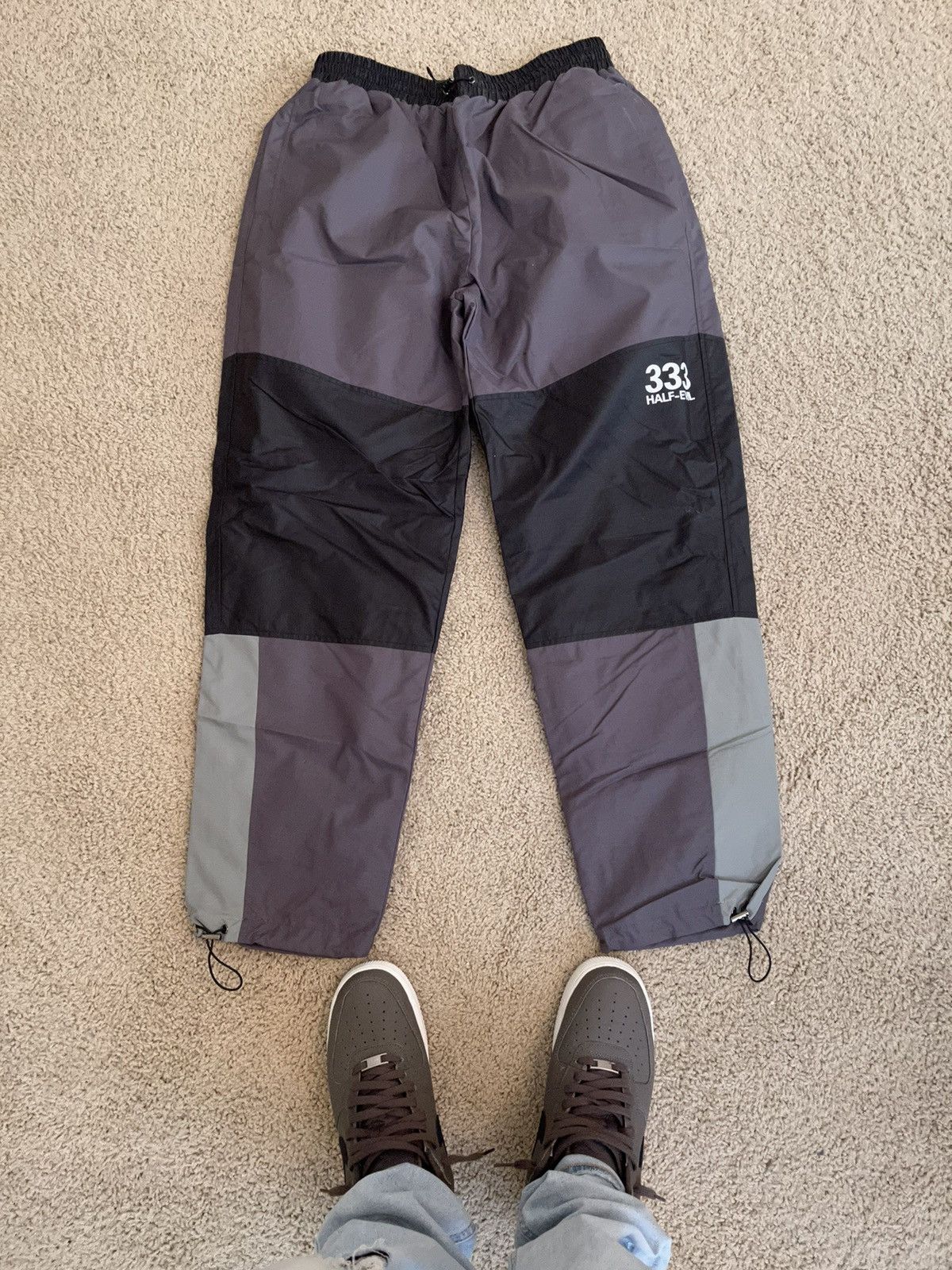 Half Evil × Streetwear Half Evil Tiny Logo Anorak Pants | Grailed
