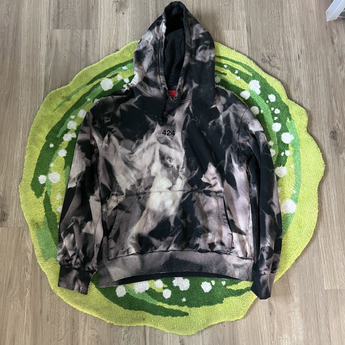 424 On Fairfax TYE DYE HOODIE | Grailed