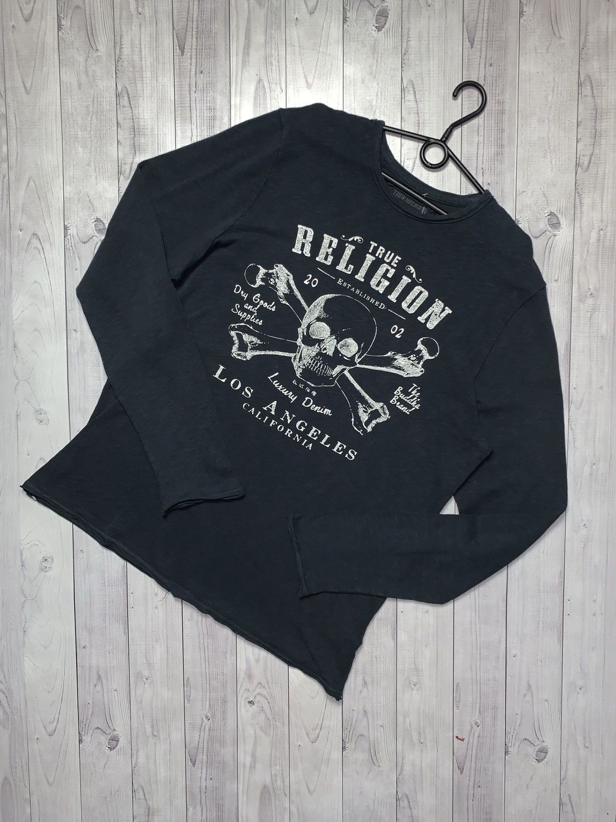 True Religion Vintage True Religion long sleeve big logo size XL skull ... True Religion Vintage True Religion long sleeve big logo size XL skull ...