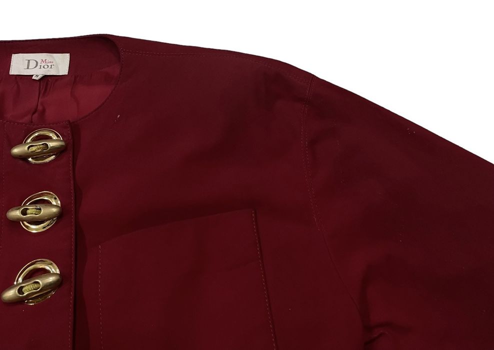 Dior Vintage Miss Dior Buttons Cropped Jacket | Grailed