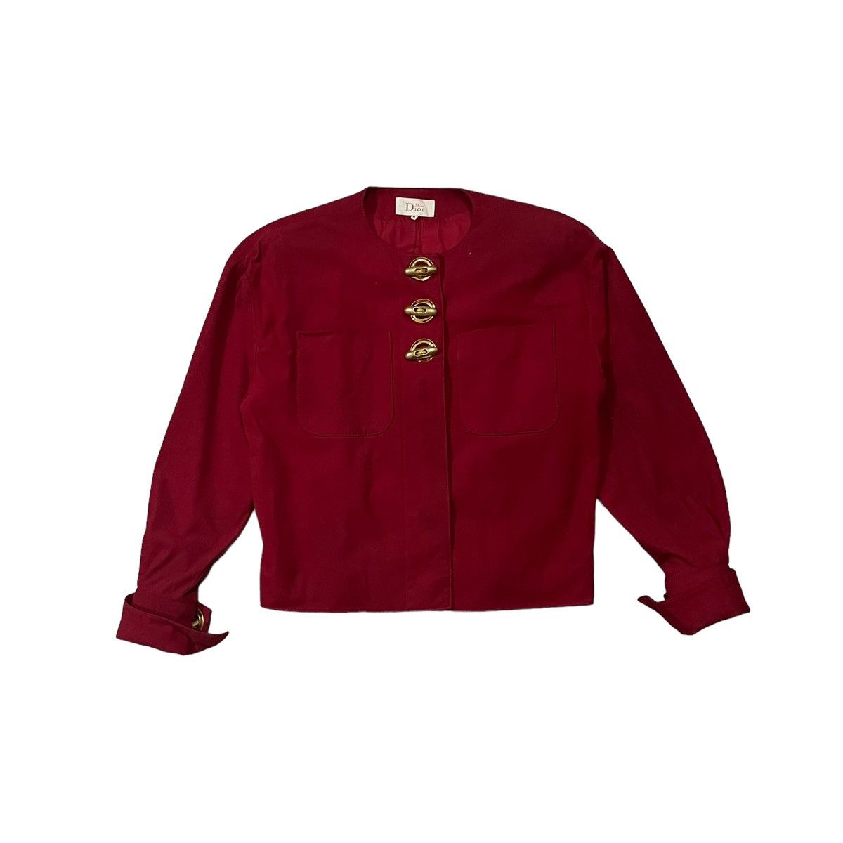 Dior Vintage Miss Dior Buttons Cropped Jacket | Grailed