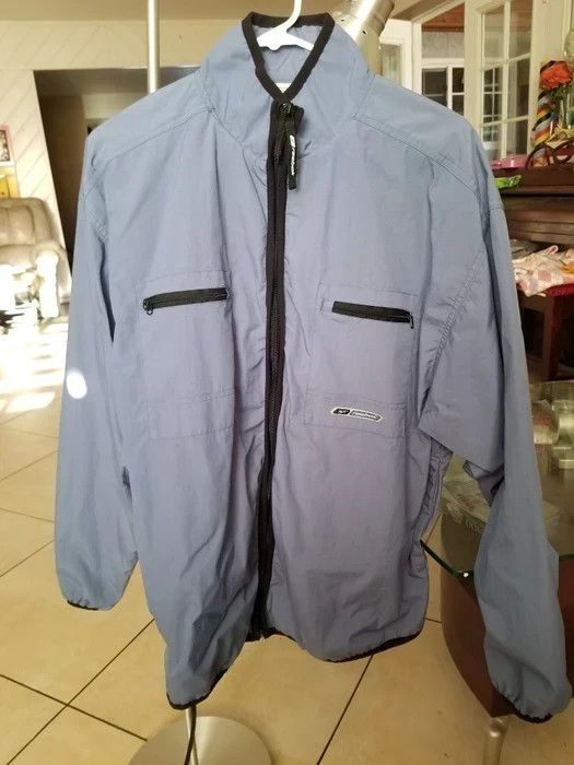 Vintage Vintage Reebok Baby Blue Ripstop Track Jacket | Grailed