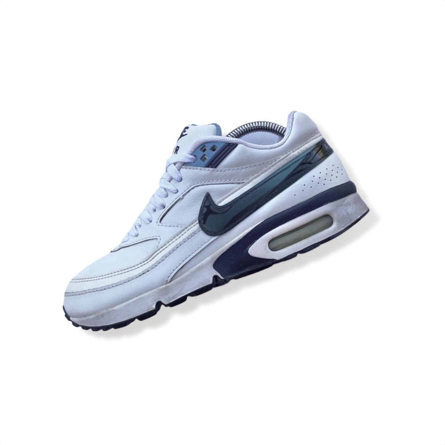 Nike × Streetwear × Vintage Nike Air Max Classic BW Leather White/Navy ...