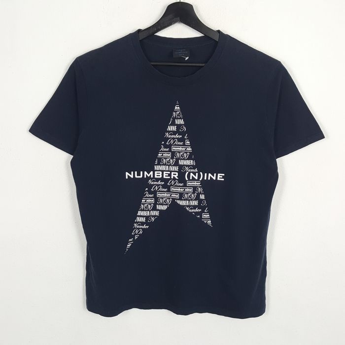 Vintage NUMBER NINE Japanese Brand Streetwear Tshirt | Grailed