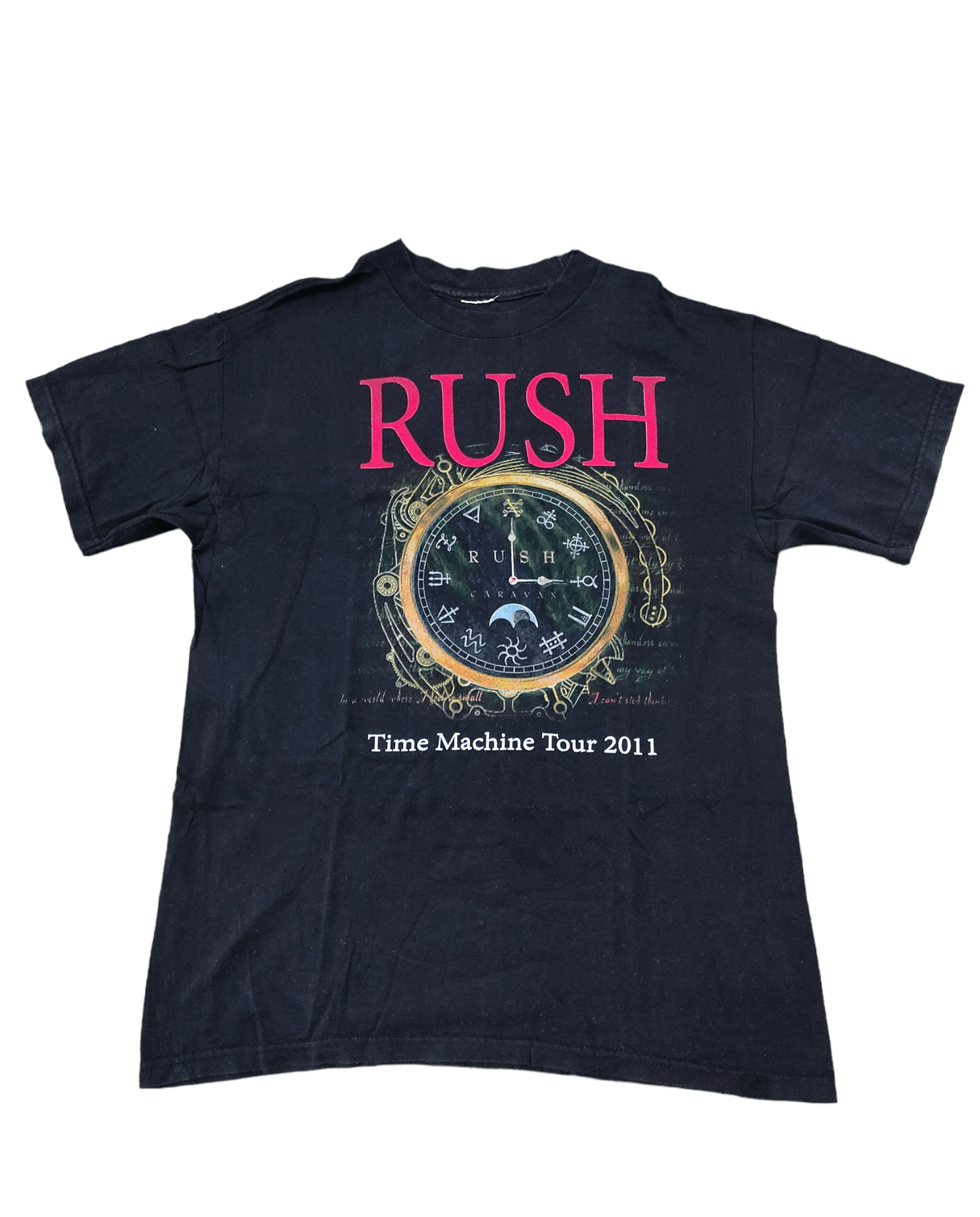 Band Tees × Rock Band × Vintage VINTAGE RUSH TIME MACHINE TOUR | Grailed