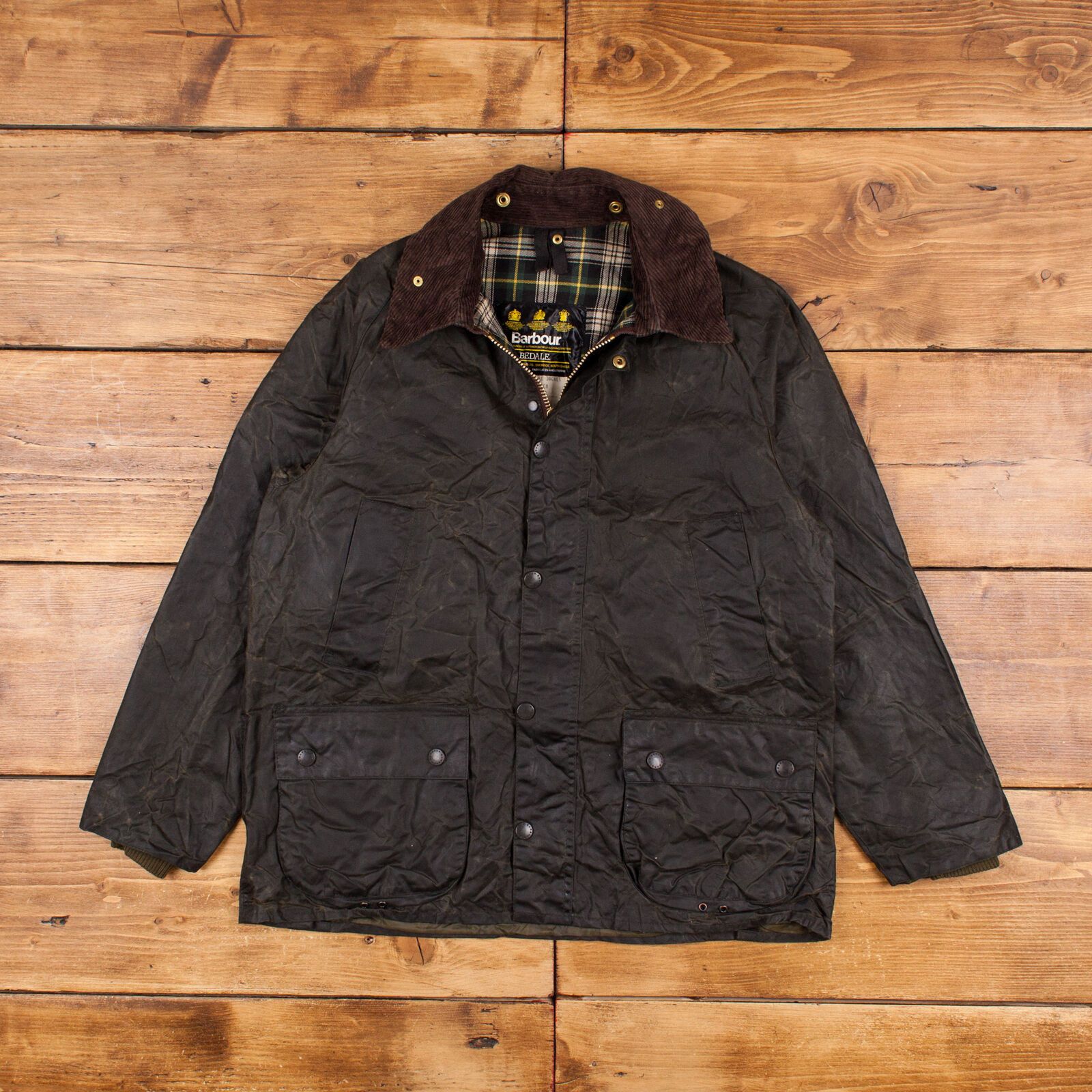 Barbour Vintage Barbour Bedale Jacket C40 M 90s Wax Cotton Hunting Field Coat Outdoor | Grailed